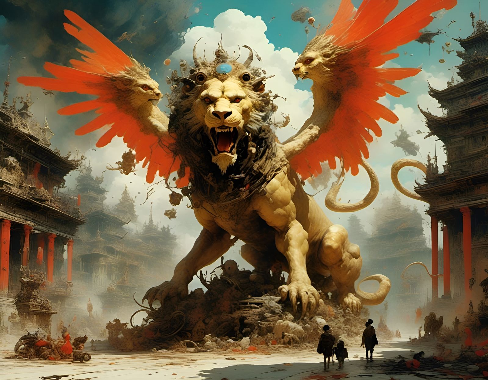 Chimera - AI Generated Artwork - NightCafe Creator