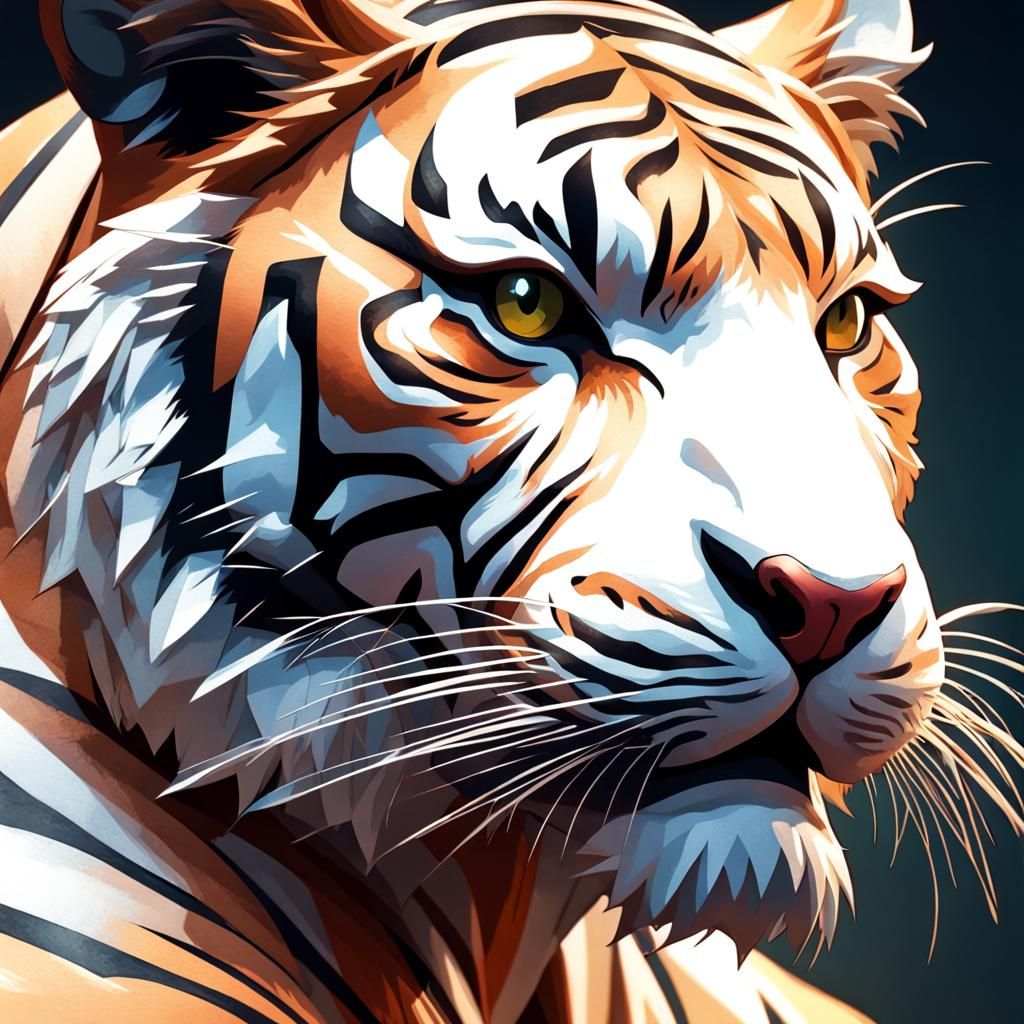 Tiger - AI Generated Artwork - NightCafe Creator
