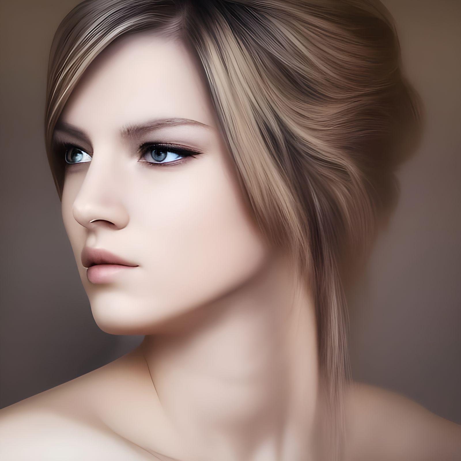 A womans portrait. - AI Generated Artwork - NightCafe Creator