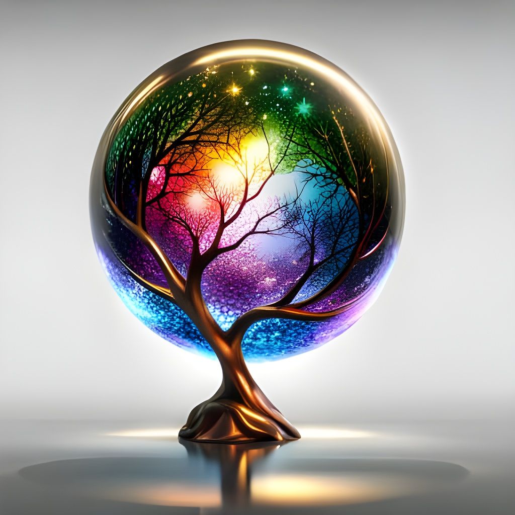 Tree Orb - AI Generated Artwork - NightCafe Creator