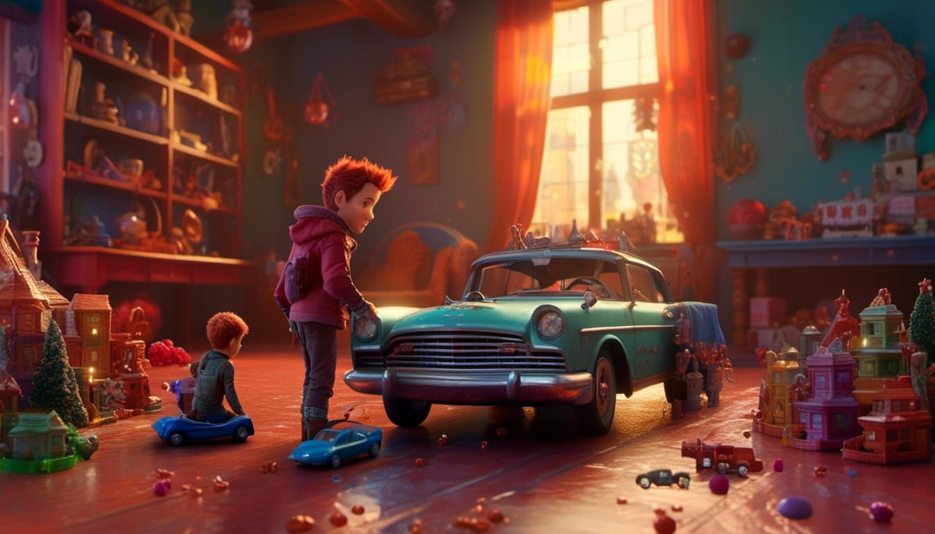 When I'm grown up, I'll become a mechanic! - AI Generated Artwork ...