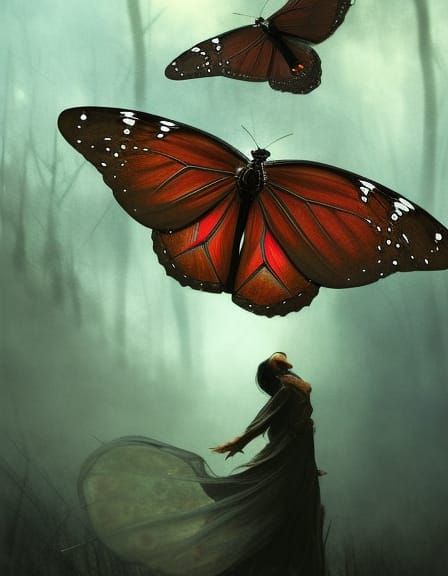 Flutter - AI Generated Artwork - NightCafe Creator