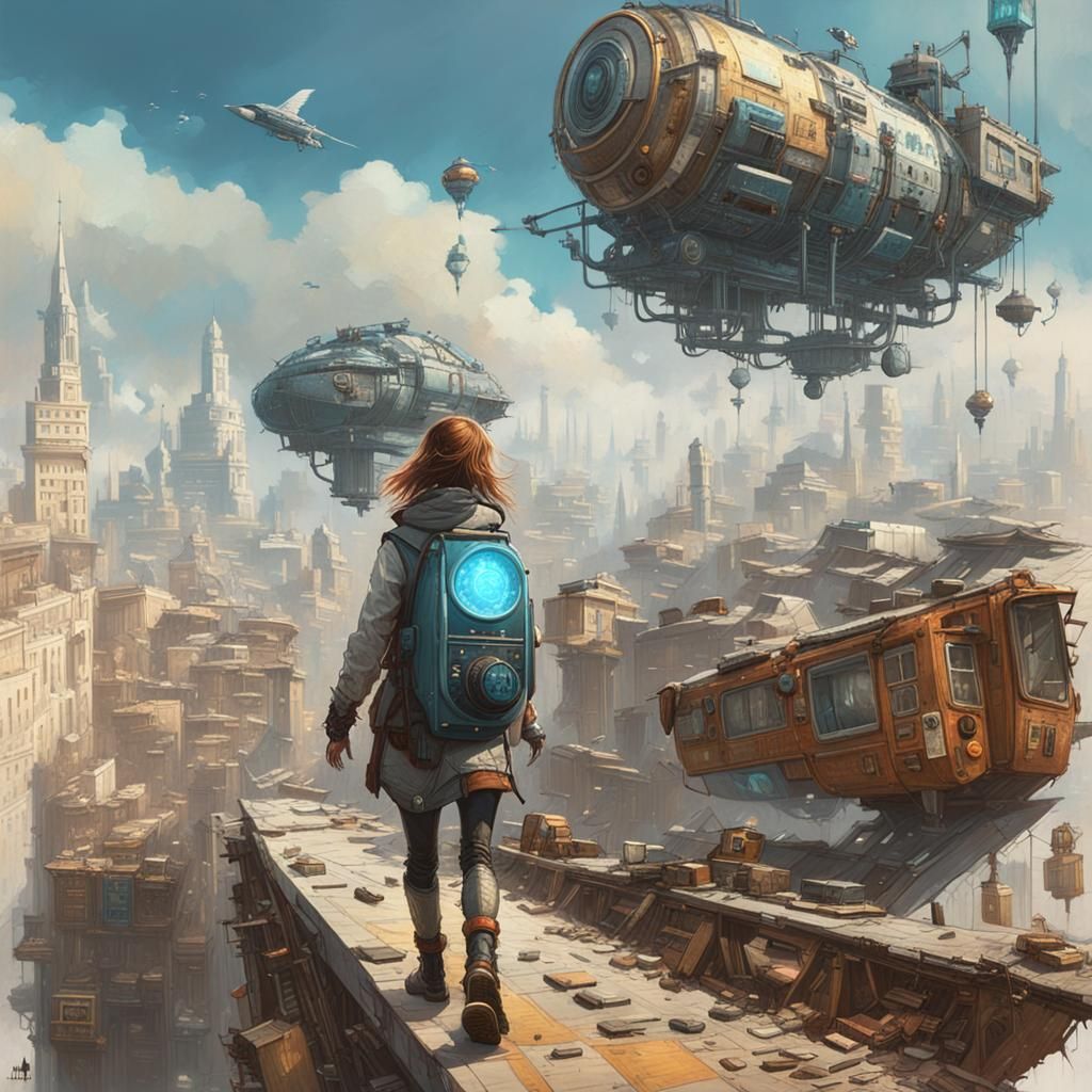 Time machine is broken - AI Generated Artwork - NightCafe Creator