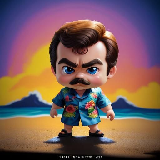 Magnum PI - AI Generated Artwork - NightCafe Creator