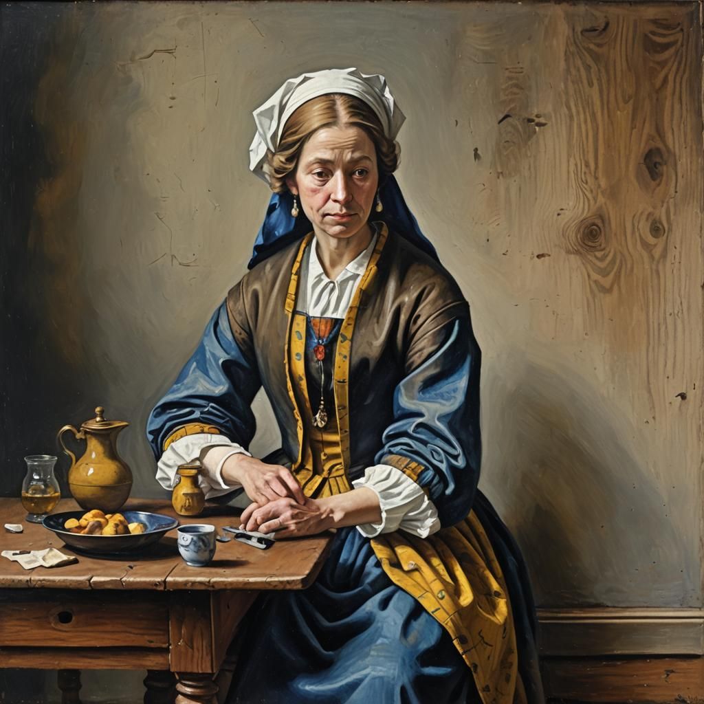 DUTCH PORTRAIT - AI Generated Artwork - NightCafe Creator