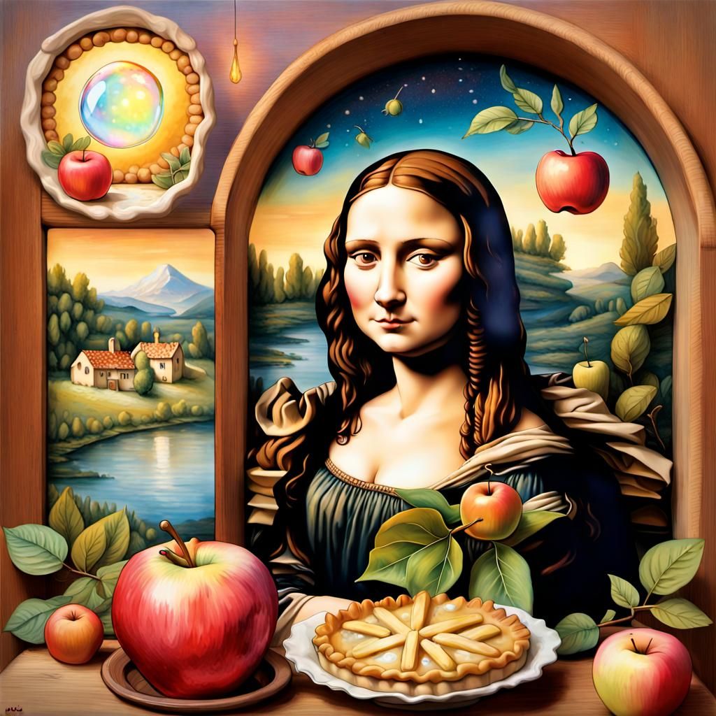 Mona Lisa - AI Generated Artwork - NightCafe Creator