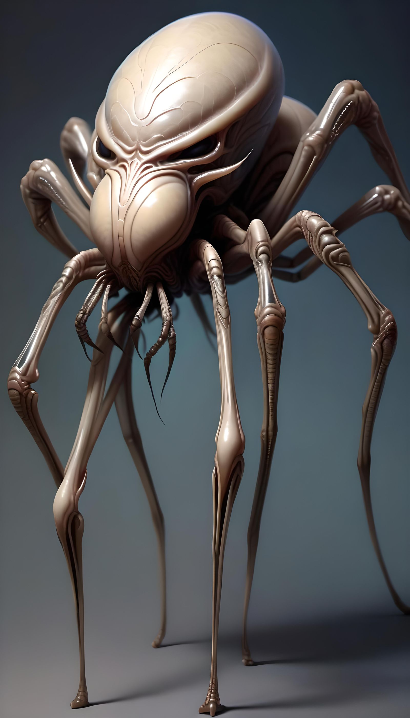 Alien Spider II - AI Generated Artwork - NightCafe Creator