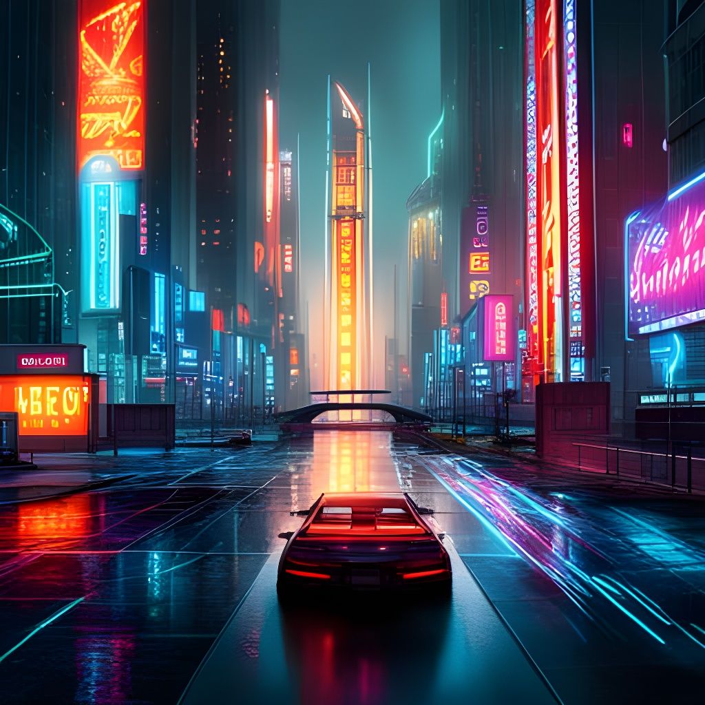 A Retro Future - AI Generated Artwork - NightCafe Creator