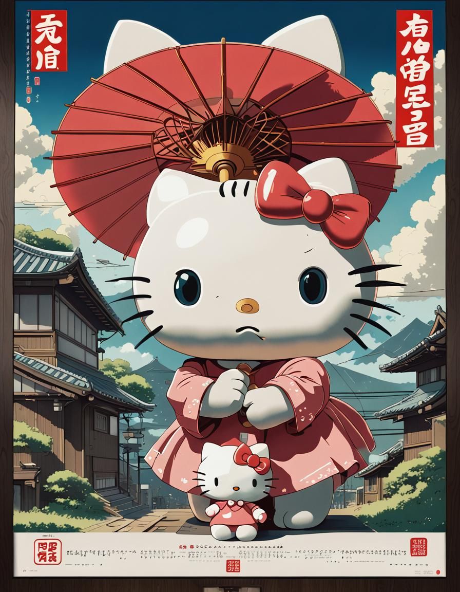 Hello Kitty's Hello Kitty - AI Generated Artwork - NightCafe Creator