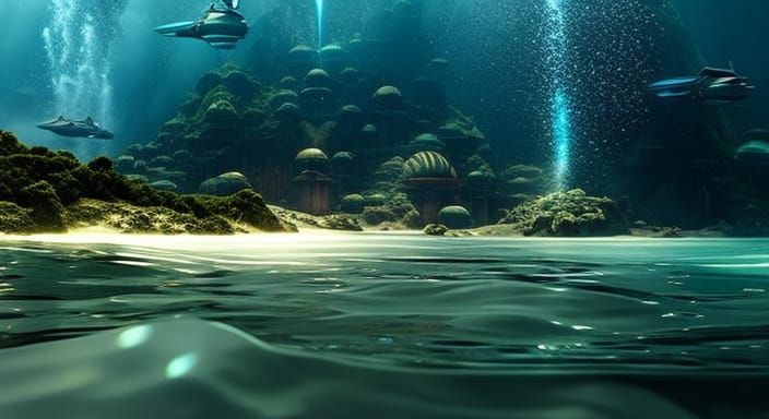 Underwater World .Star Wars .Epic cinematic brilliant stunning ...