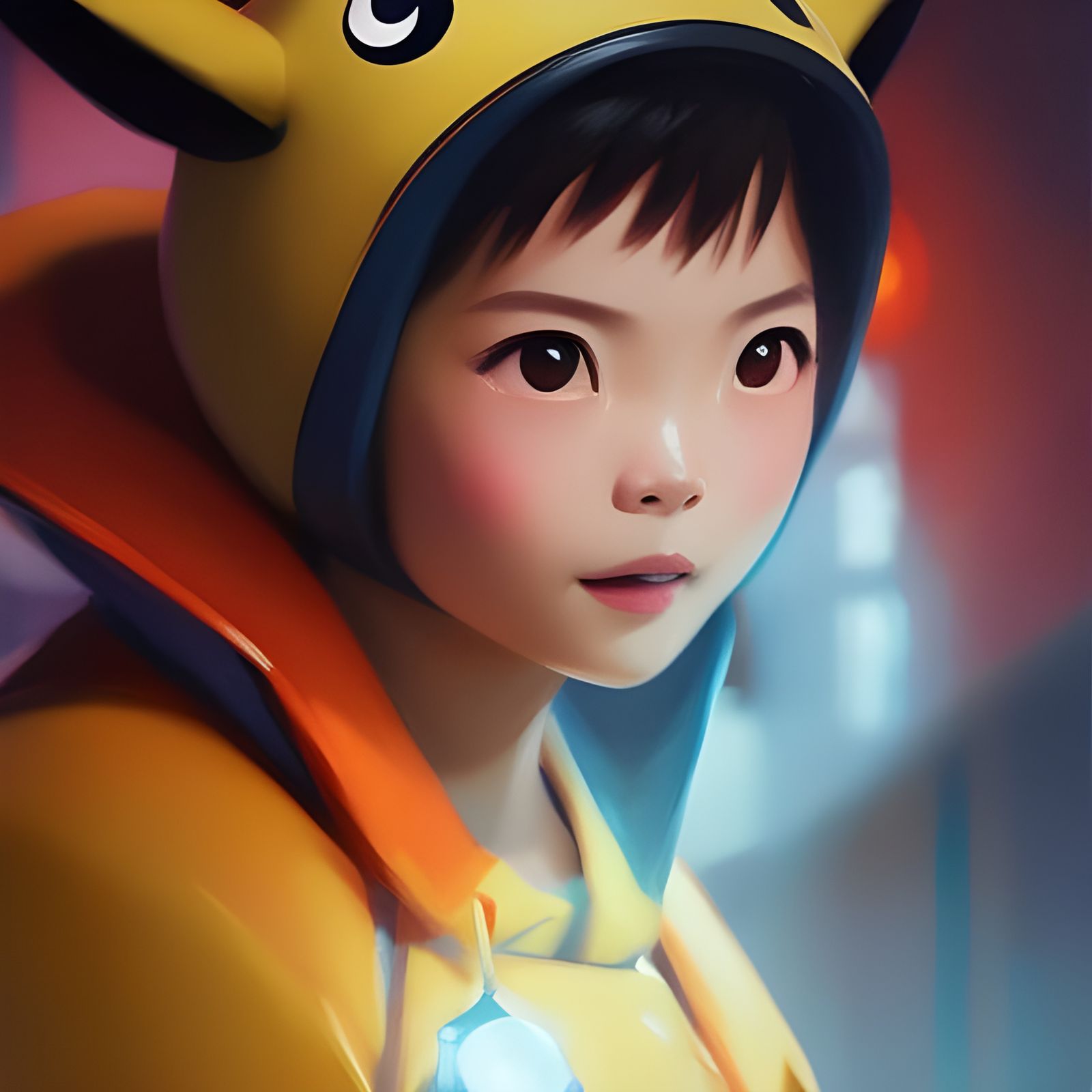 the shot of an adorable Pikachu - AI Generated Artwork - NightCafe Creator