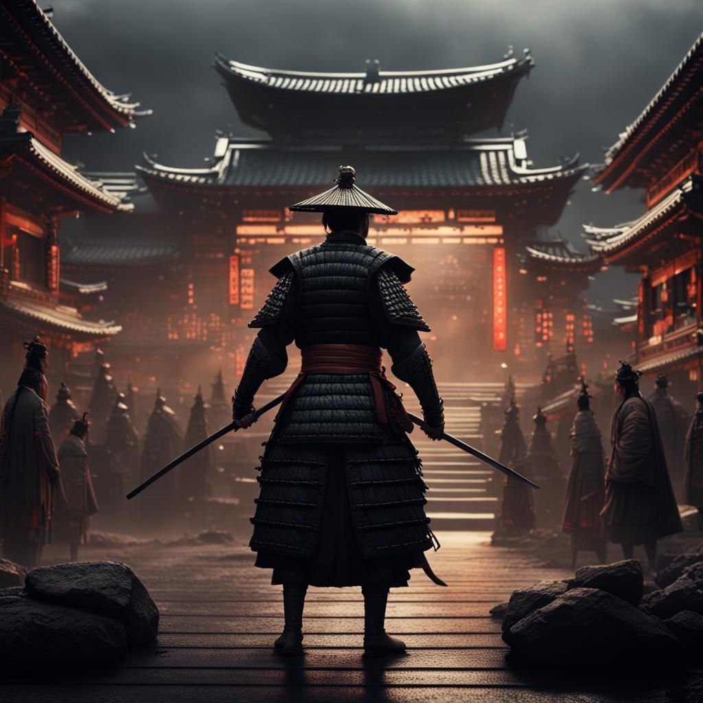 Samurai - AI Generated Artwork - NightCafe Creator