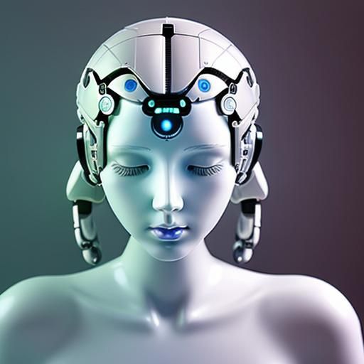 Invisible Artificial Intelligence Goddess - AI Generated Artwork - NightCafe Creator