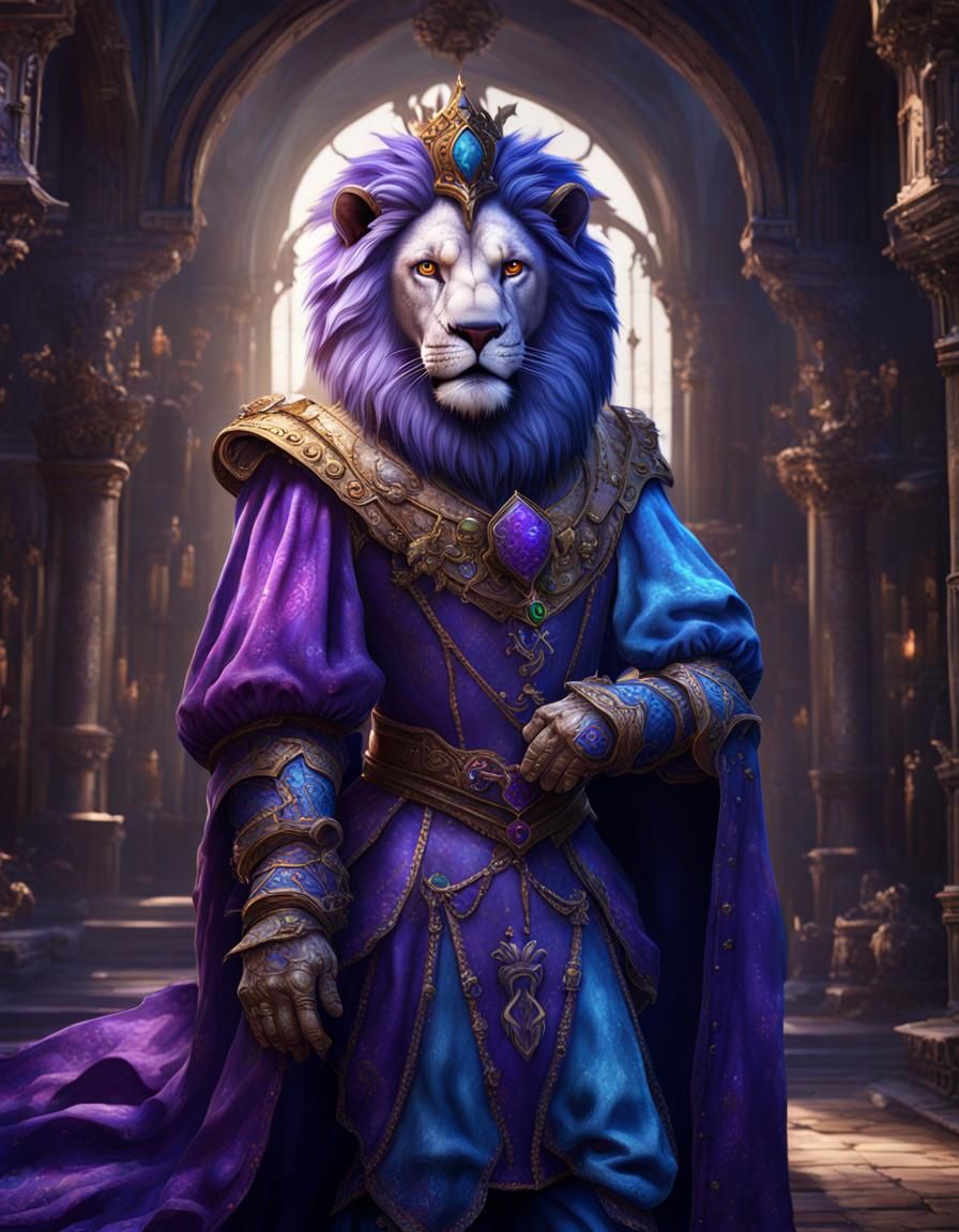 Prince Lion Heart - AI Generated Artwork - NightCafe Creator