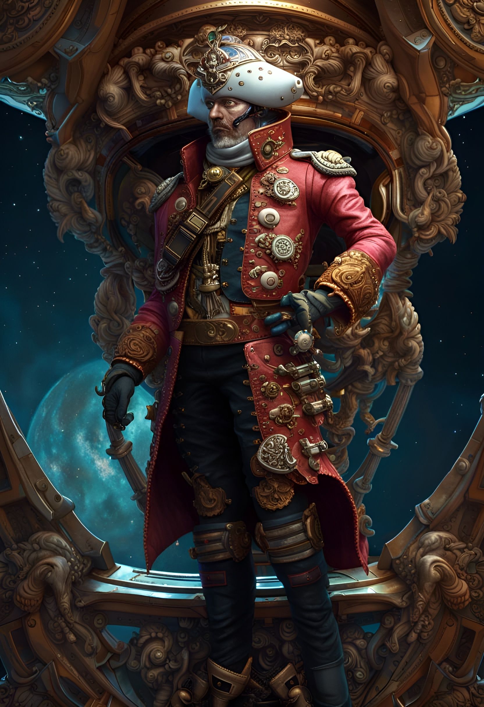 Space Pirate : r/nightcafe