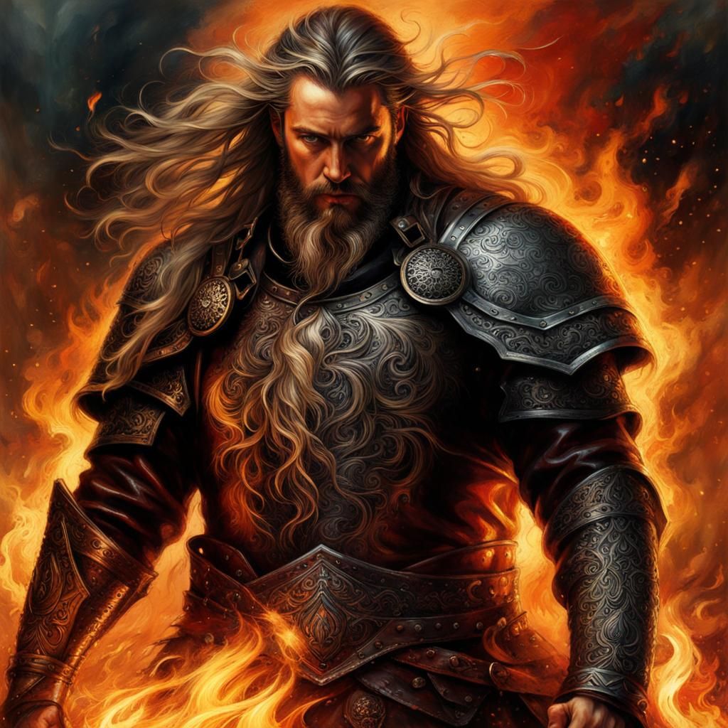 Norse Fire God - AI Generated Artwork - NightCafe Creator