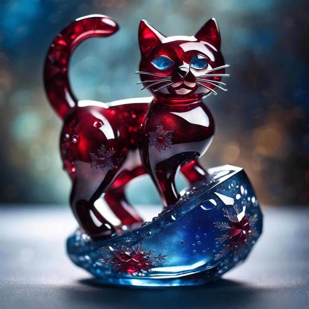 Jewell Cat - AI Generated Artwork - NightCafe Creator