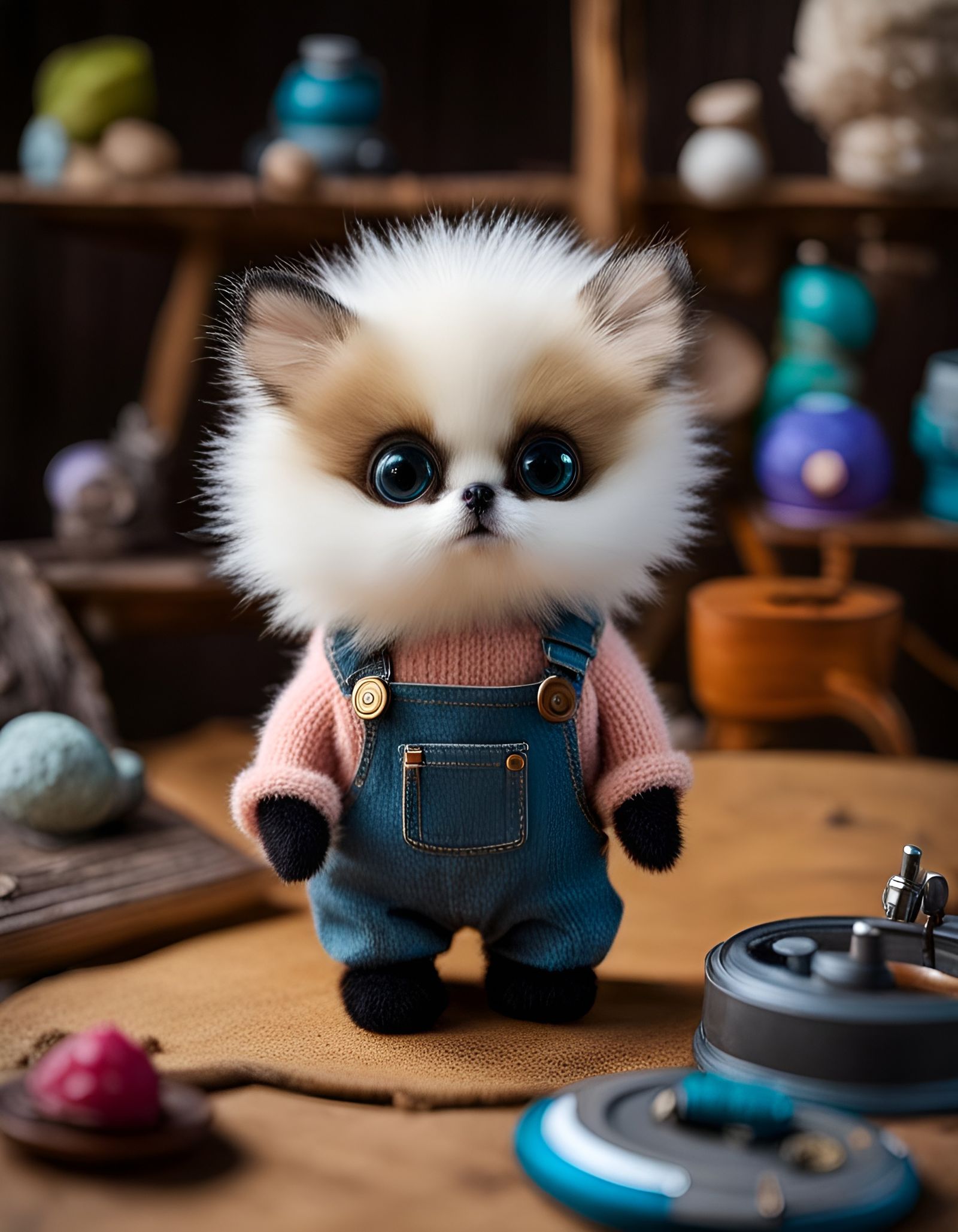 Someone Fluffy - AI Generated Artwork - NightCafe Creator