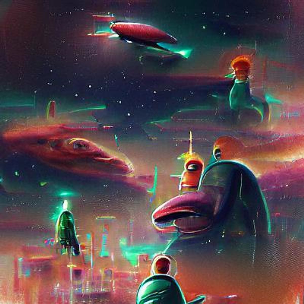Futurama - AI Generated Artwork - NightCafe Creator