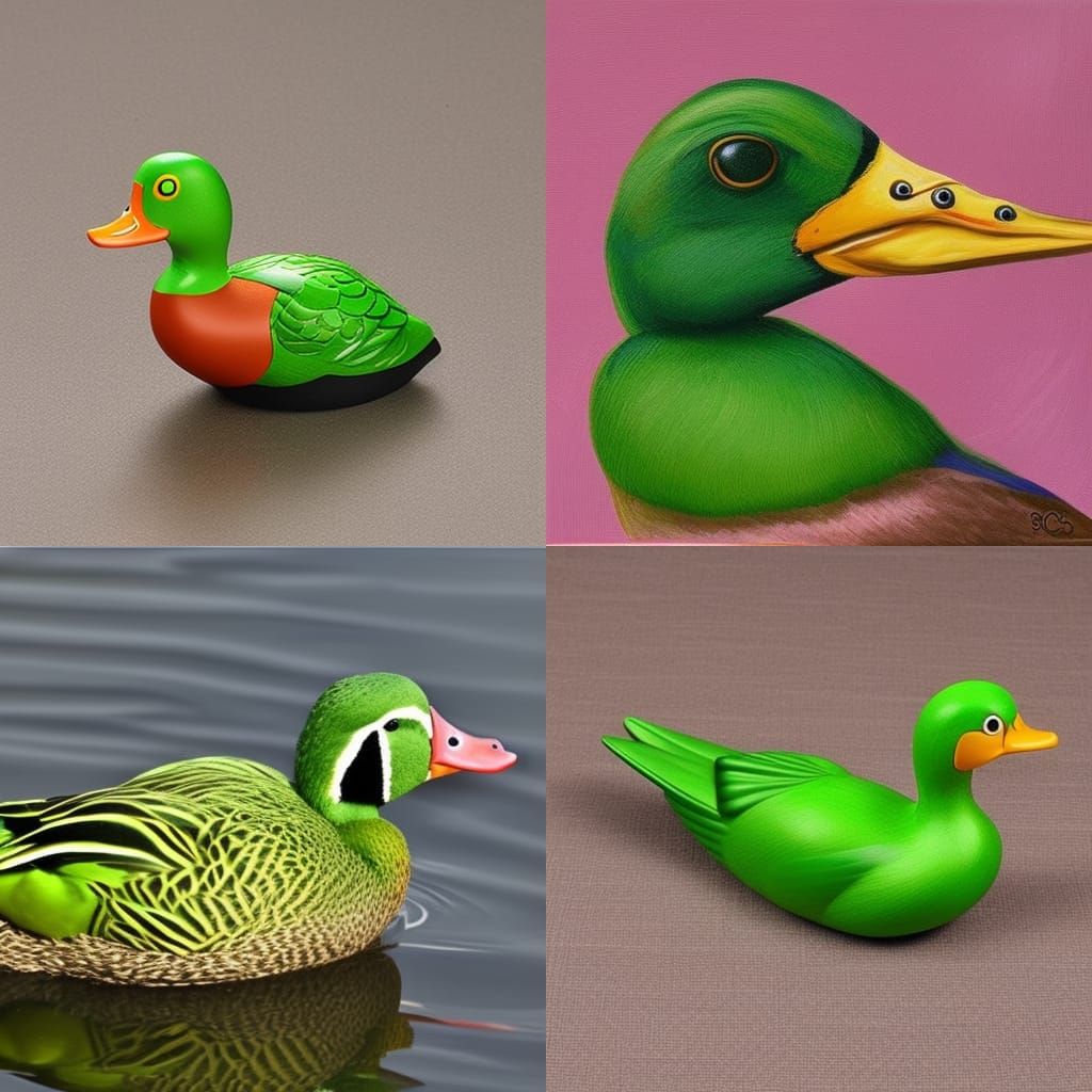 Duck - AI Generated Artwork - NightCafe Creator