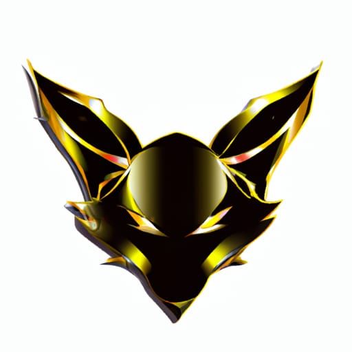 black and gold ears alpha demon wolf ava - AI Generated Artwork ...