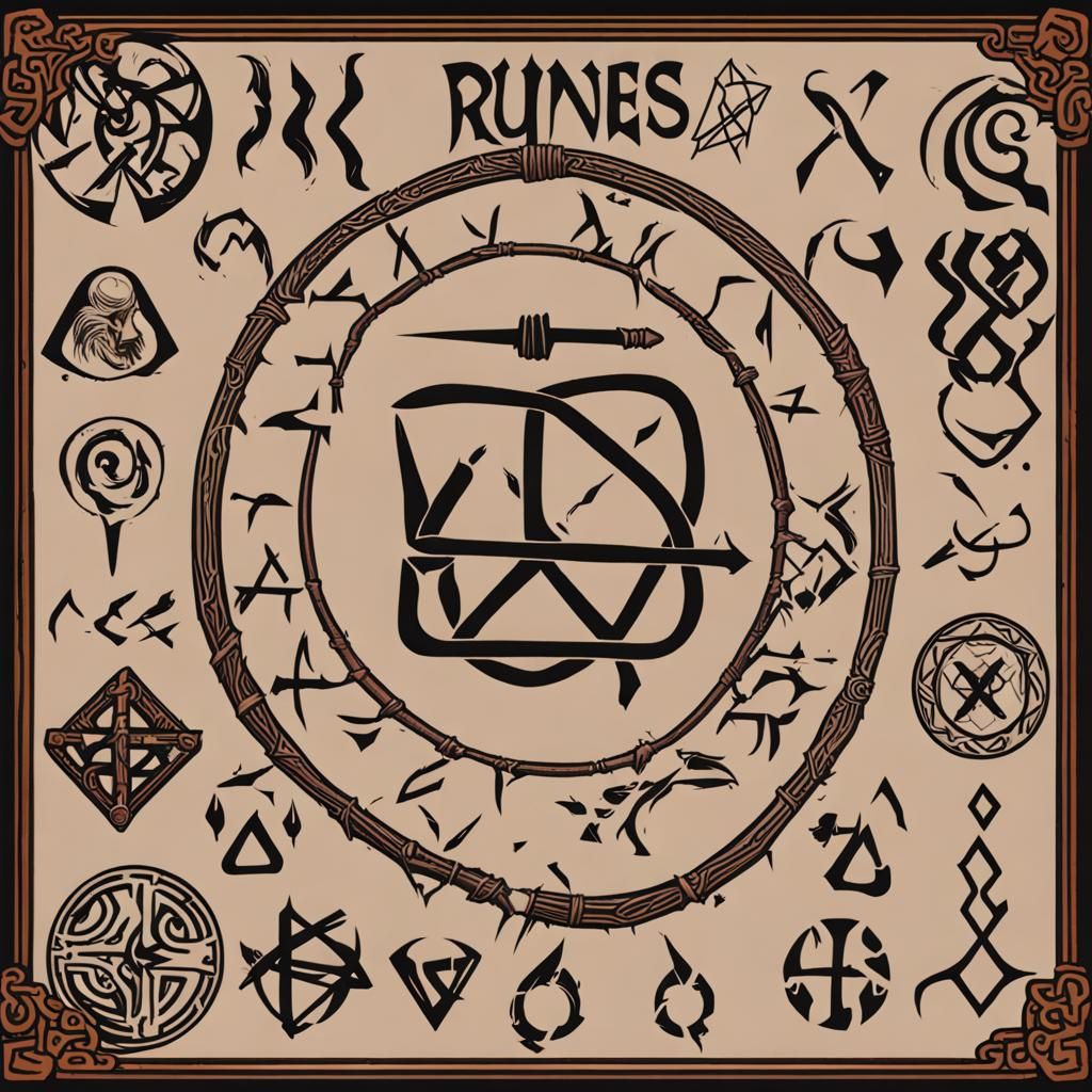 runes viking - AI Generated Artwork - NightCafe Creator