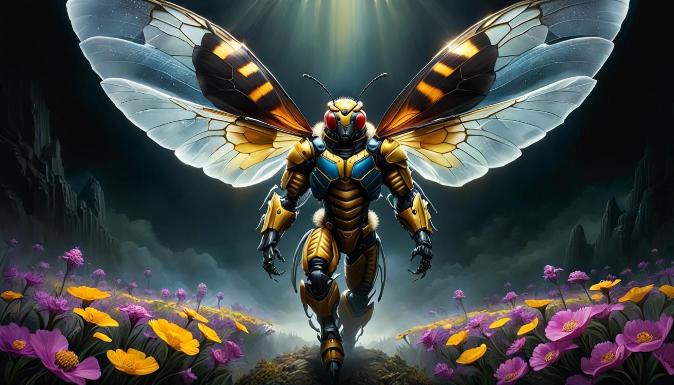 Beeman - AI Generated Artwork - NightCafe Creator