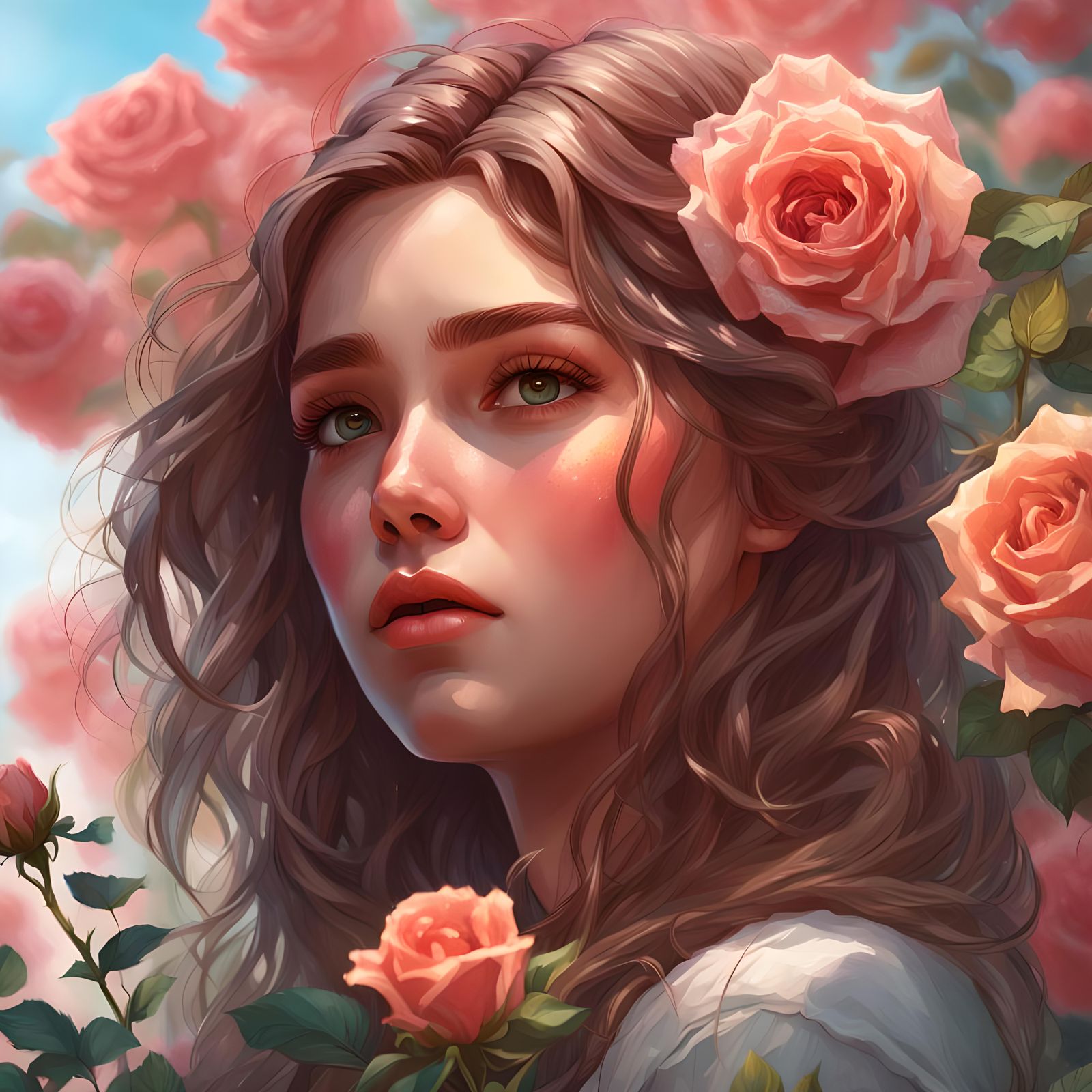 Rose - AI Generated Artwork - NightCafe Creator