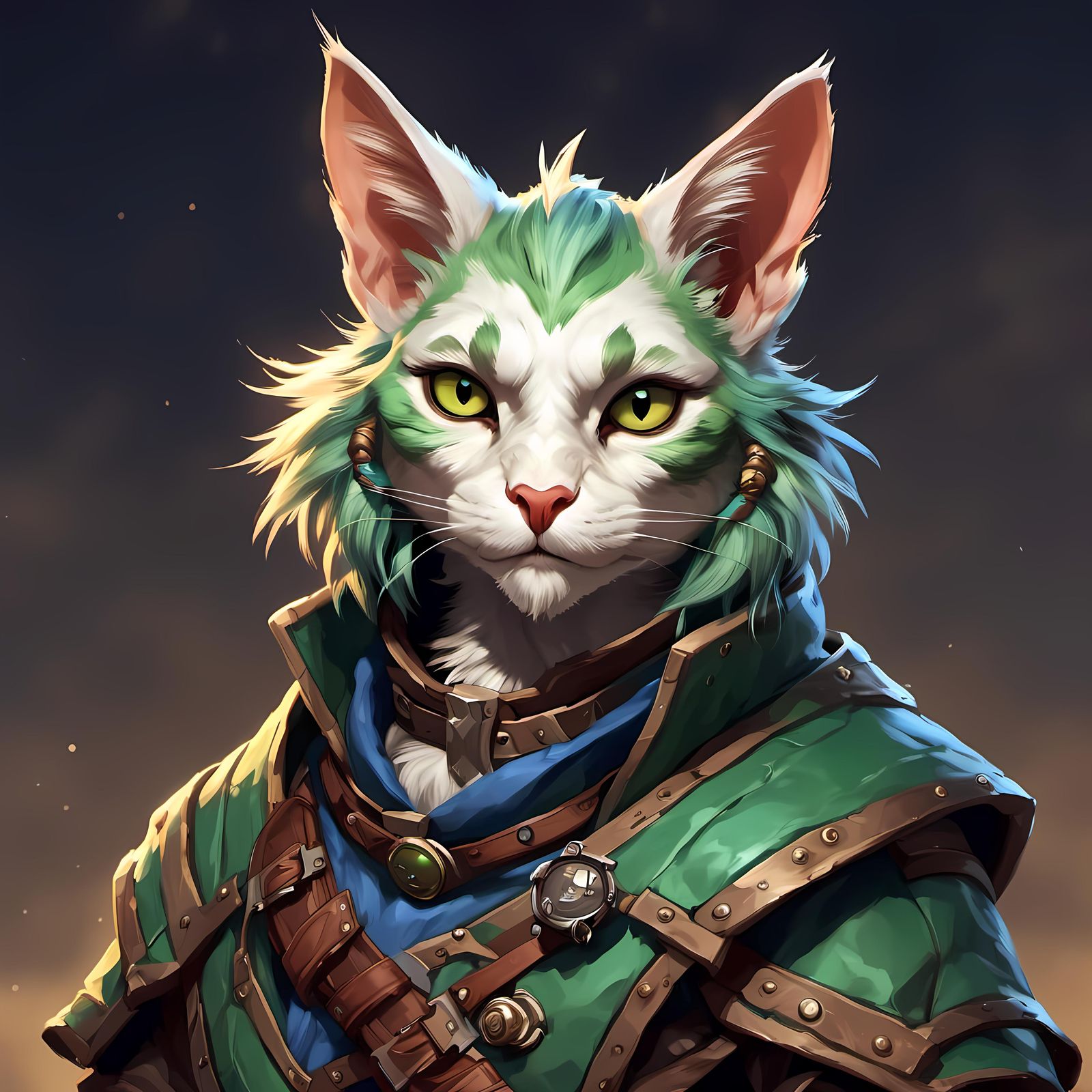 A Cat Archer - AI Generated Artwork - NightCafe Creator