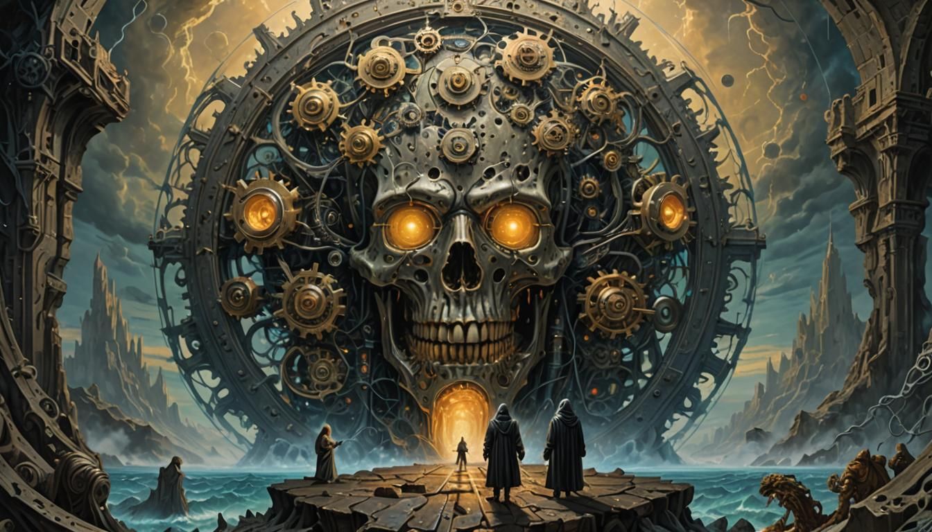 Distopian Future. - AI Generated Artwork - NightCafe Creator