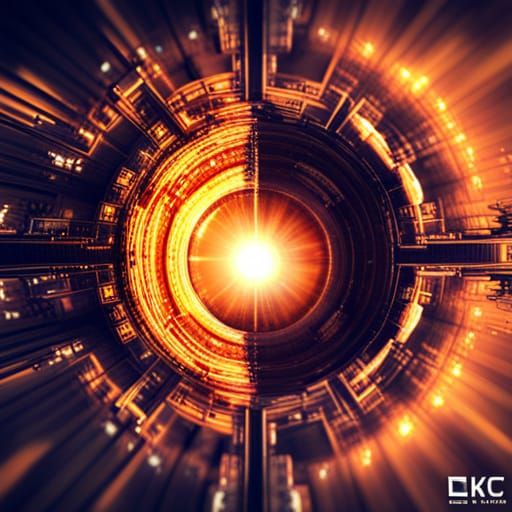 Being of Light escaping the Martix Machine - AI Generated Artwork ...