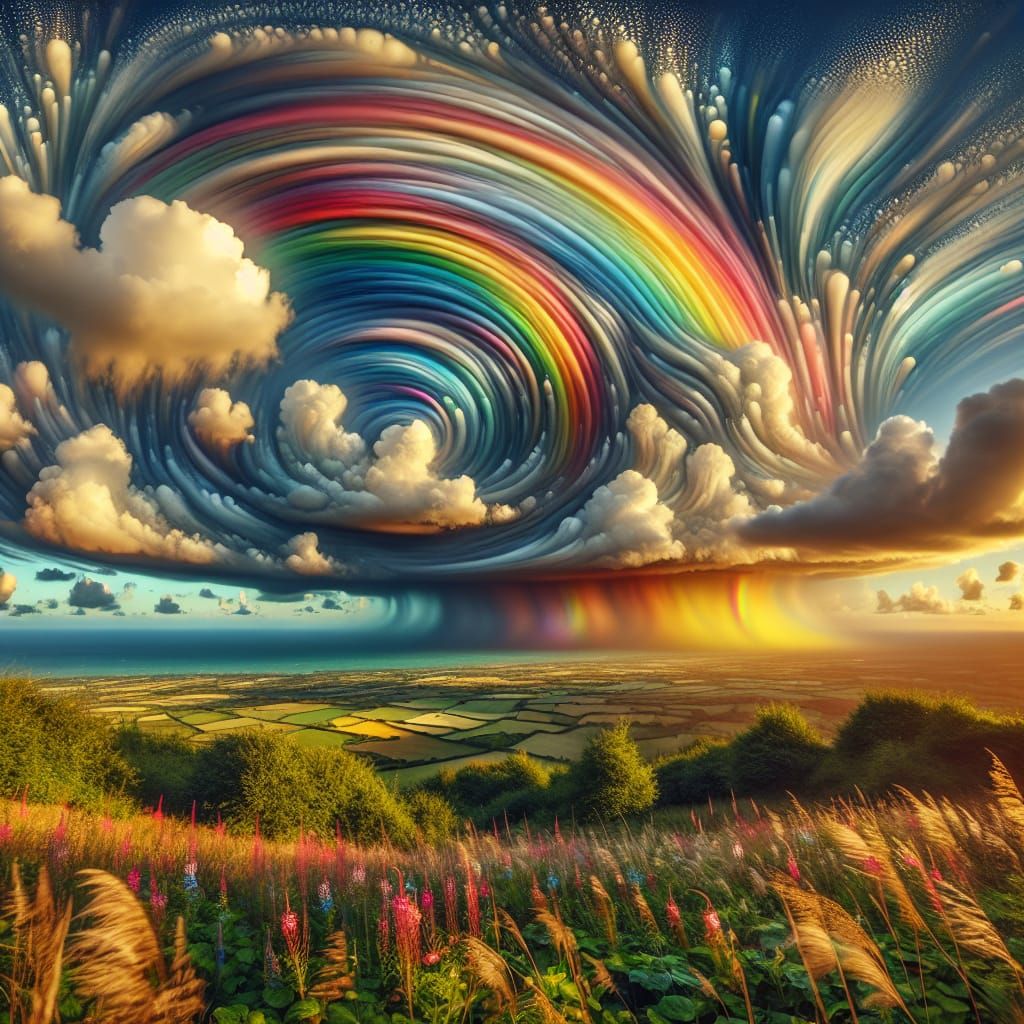 A beautiful rainbow - AI Generated Artwork - NightCafe Creator