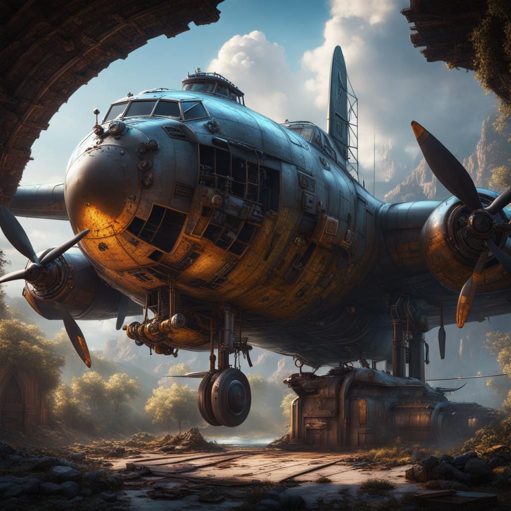 b-29 - AI Generated Artwork - NightCafe Creator