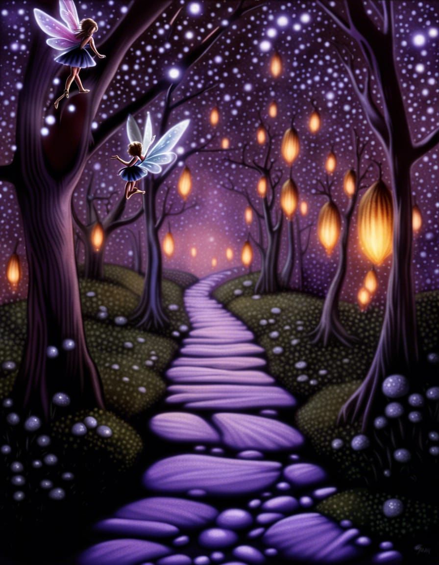 photorealistic, small flying fairies, pixie dust, realistic, realism ...