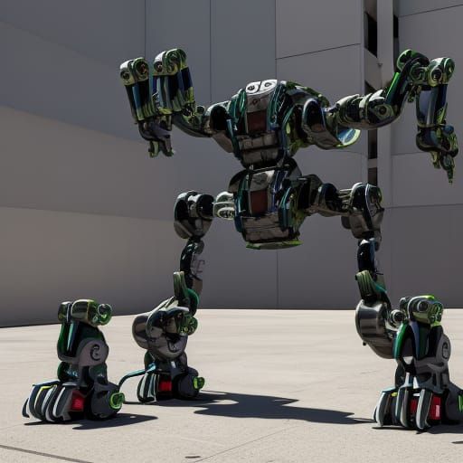 Mecha - AI Generated Artwork - NightCafe Creator