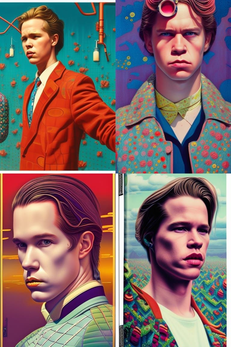 Young Val Kilmer as Neo Anderson, by martine johanna, simon stalenhag ...