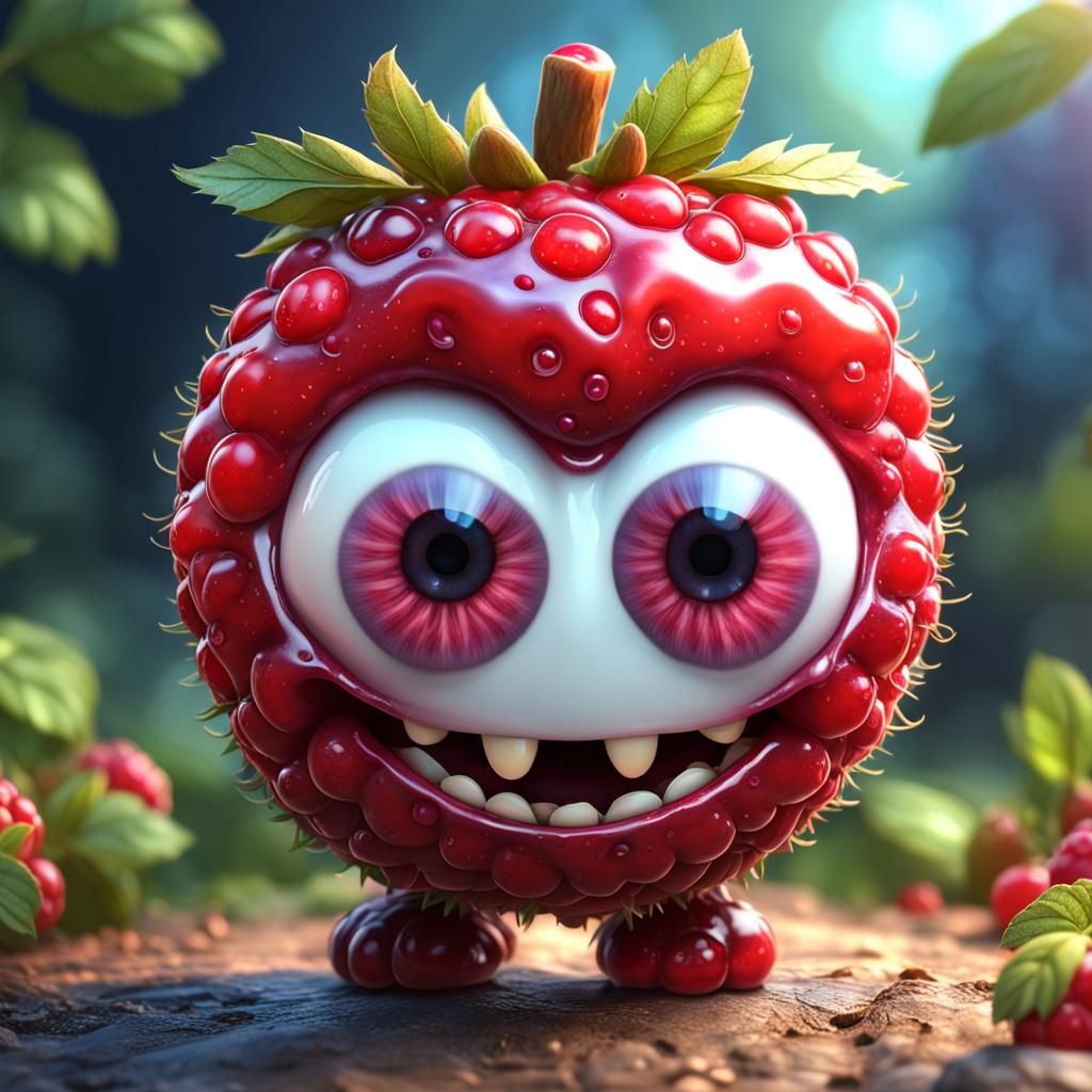 Cute adorable berry - AI Generated Artwork - NightCafe Creator