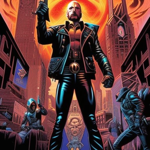 Judas Priest Mark Brooks and Dan Mumford, comic book art, perfect ...