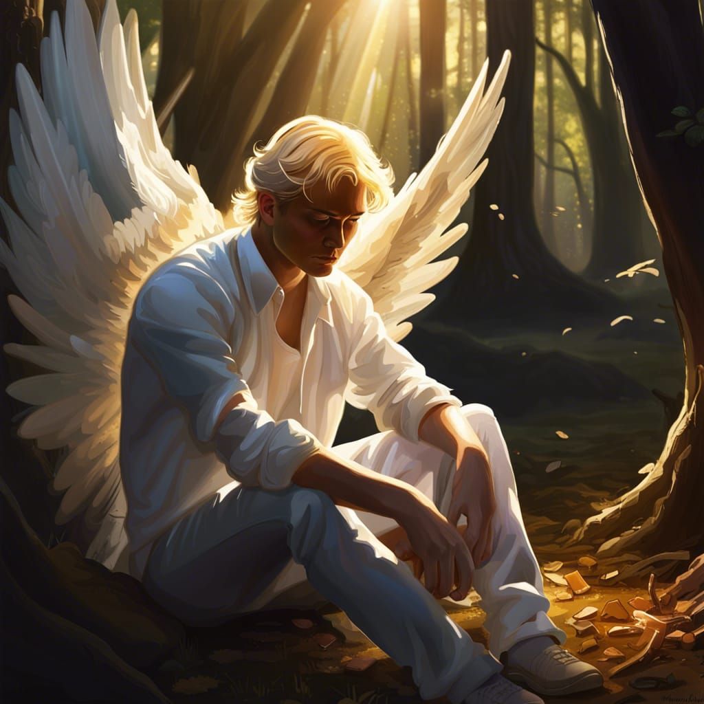 Sad Illumination - AI Generated Artwork - NightCafe Creator