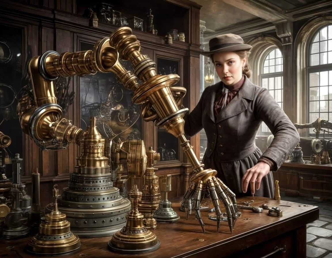 The inspirational Lady Esmerelda Montague-Batbury, with her patented ...