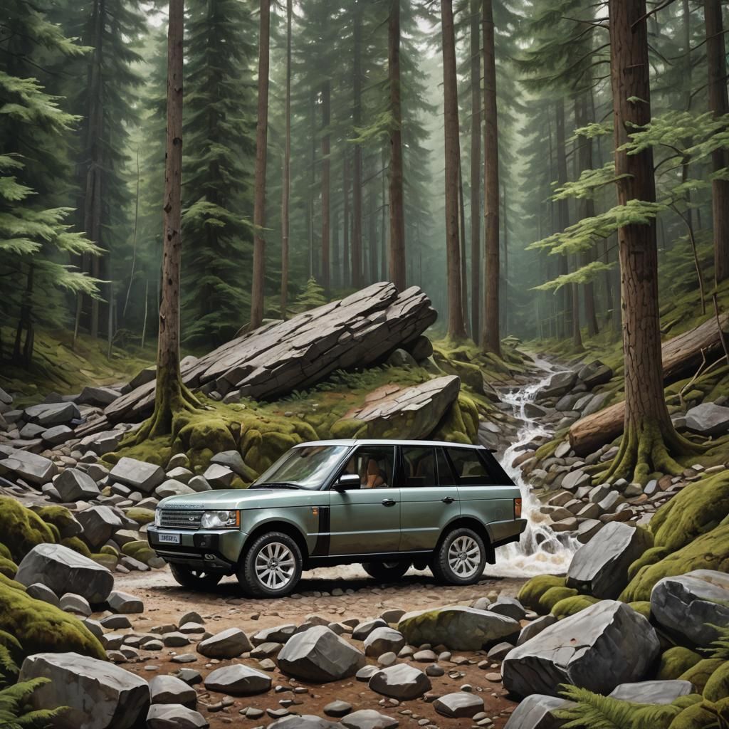 Range Rover - AI Generated Artwork - NightCafe Creator
