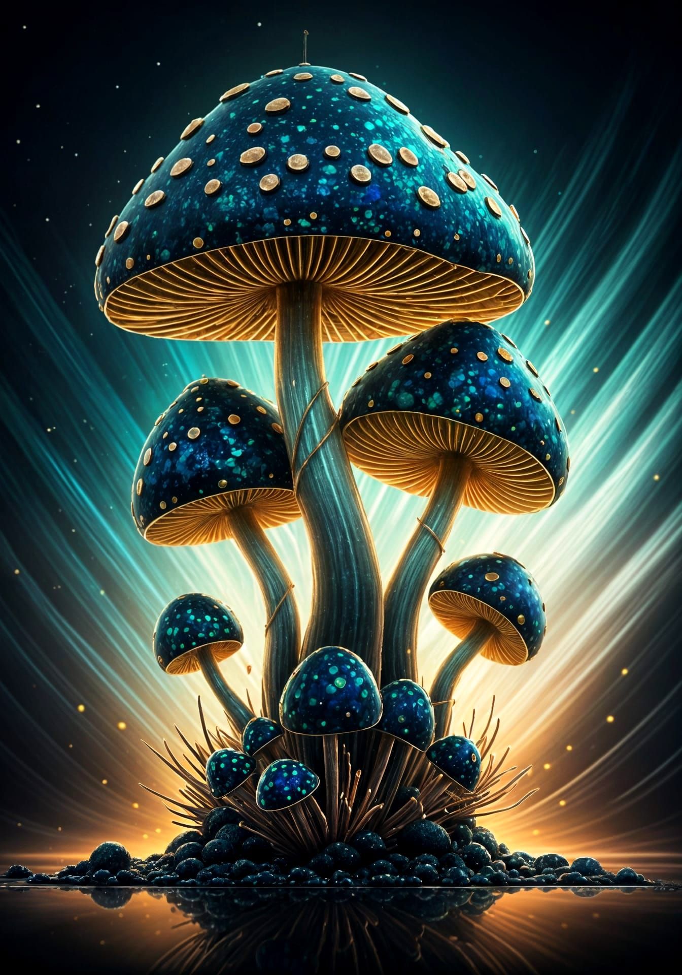 Blue Shrooms