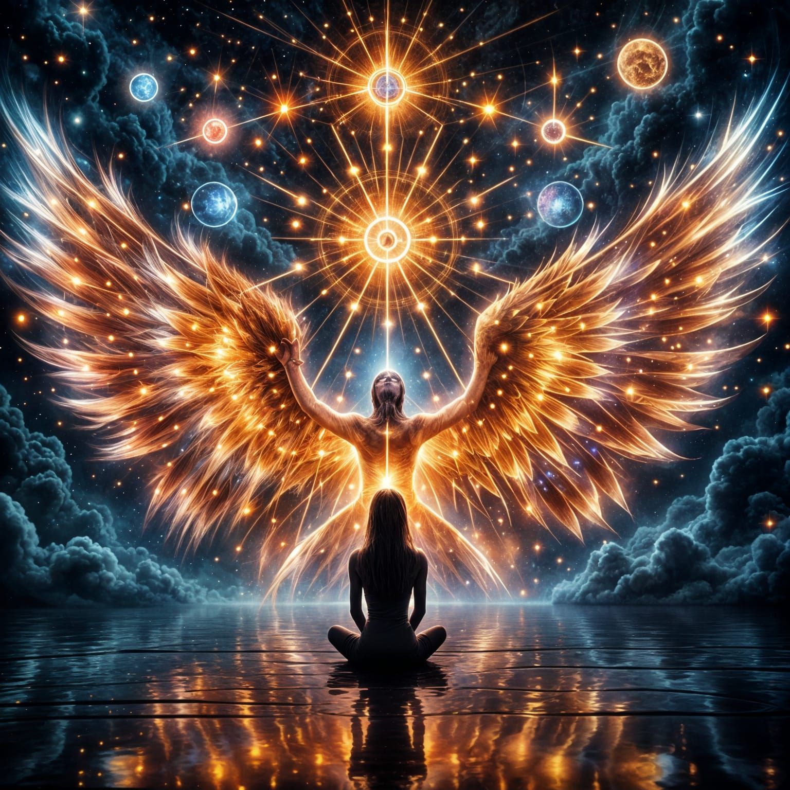 Magic and loss - Ethereal Fantasy Realm in a Dreamlike State