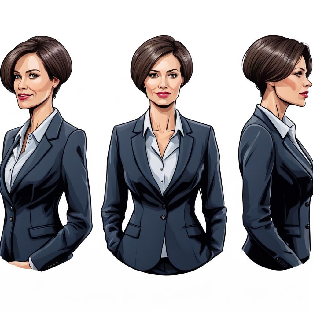 executive woman full body picture - AI Generated Artwork - NightCafe ...
