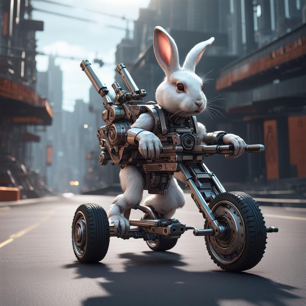 Super rabbit - AI Generated Artwork - NightCafe Creator