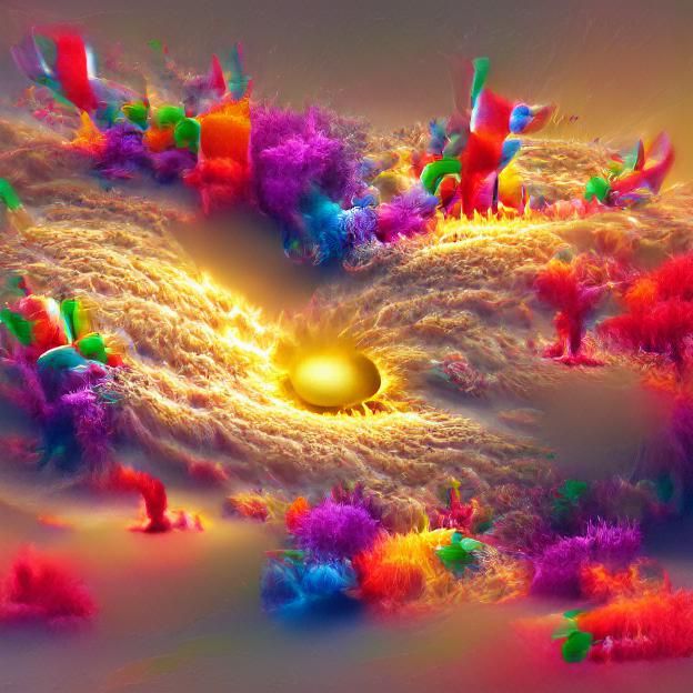 Sun Exploding Into Galaxy - AI Generated Artwork - NightCafe Creator