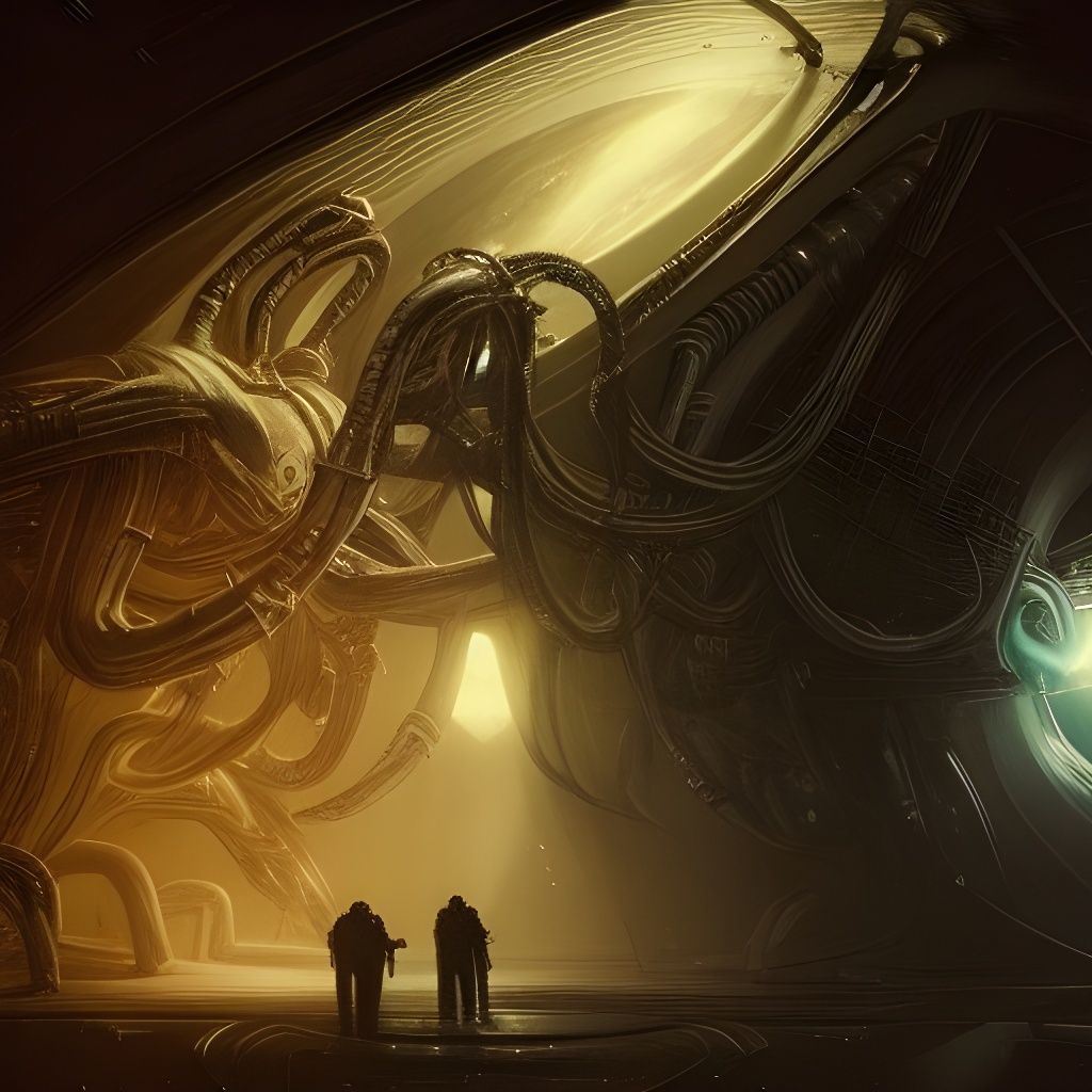 Galactic Horror - AI Generated Artwork - NightCafe Creator