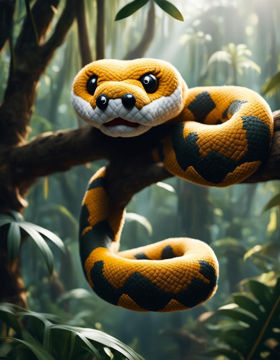 Snake - AI Generated Artwork - NightCafe Creator