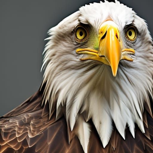 bald eagle - AI Generated Artwork - NightCafe Creator
