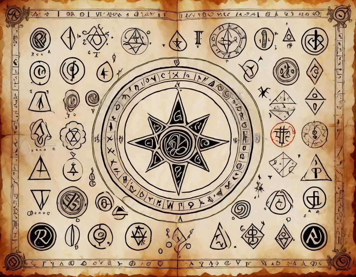 Even More Arcane Diagrams - AI Generated Artwork - NightCafe Creator